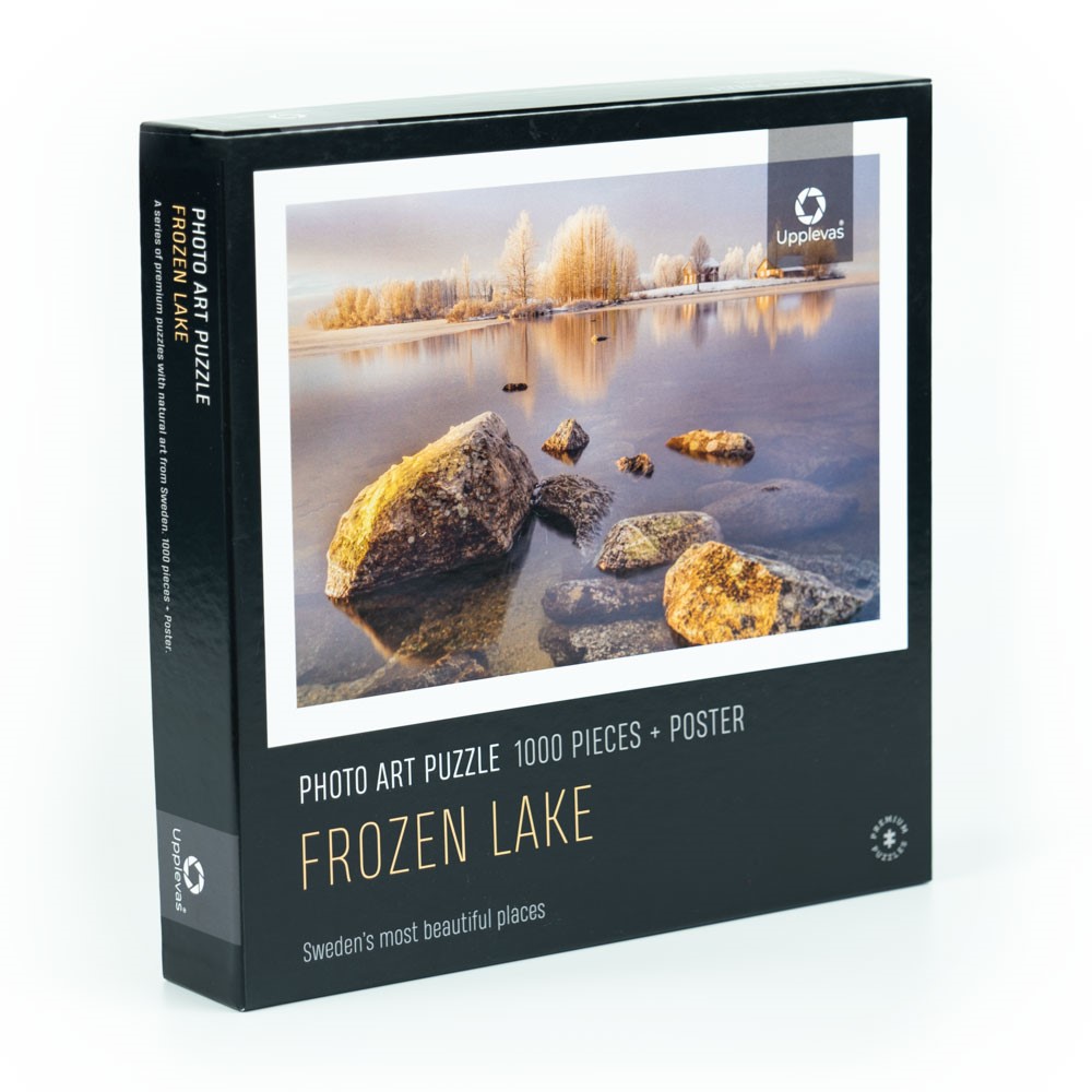 FRUSEN SJÖ, Laisbäck – UPPLEVAS PUSSEL 1000 bitar - Upplevas