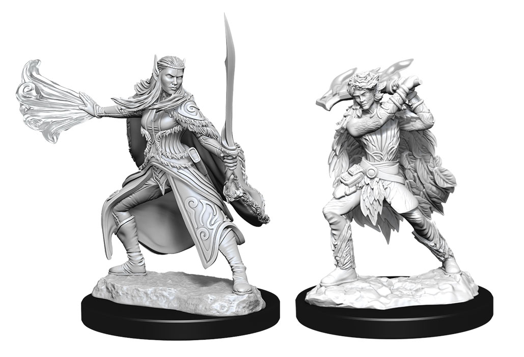 D&D Nolzurs Marvelous Miniatures: Winter Eladrin & Spring Eladrin ...