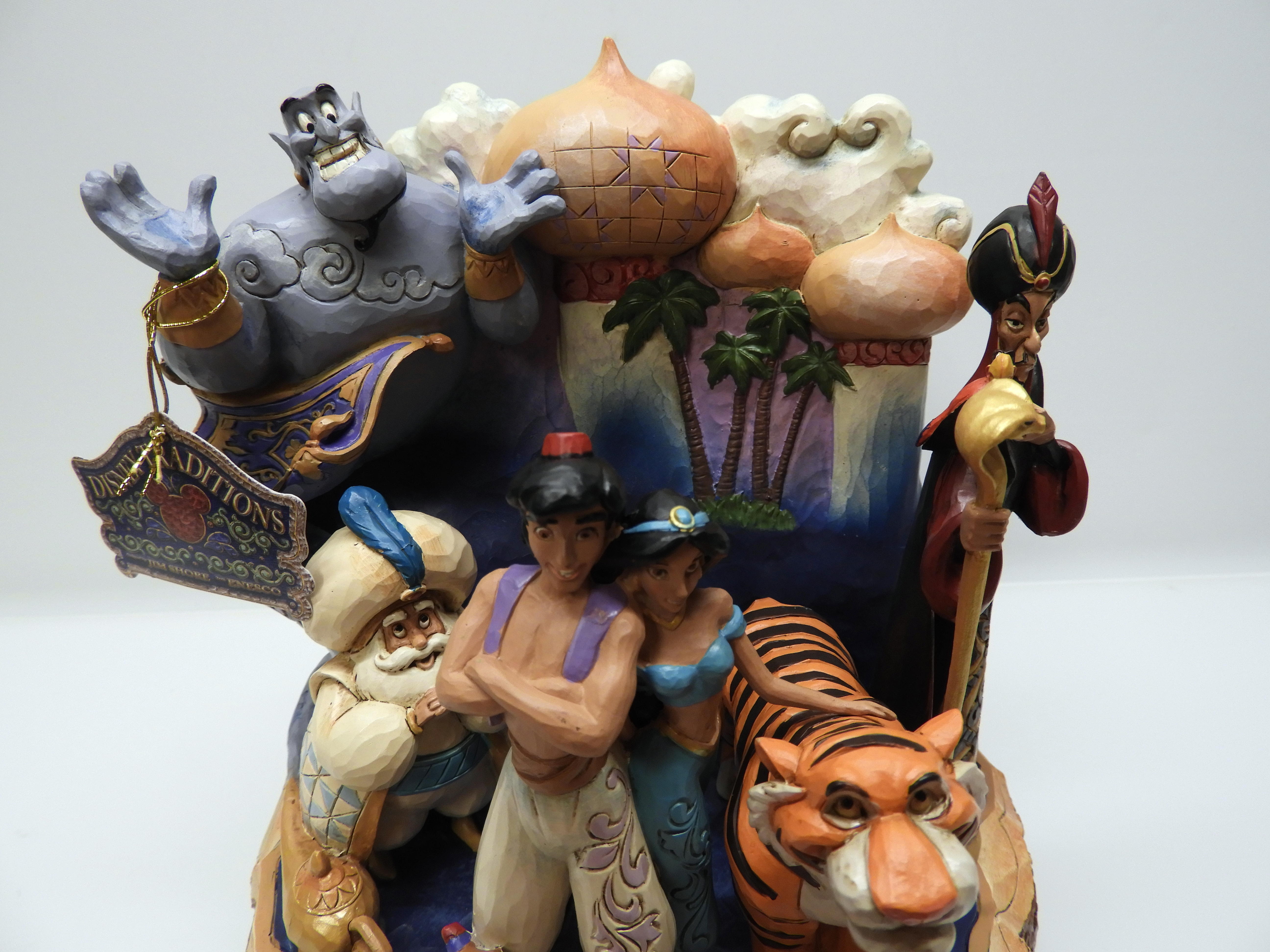 Disneys Aladdin Carved By Heart. Jim Shore - Domestic Present & JanKer ...