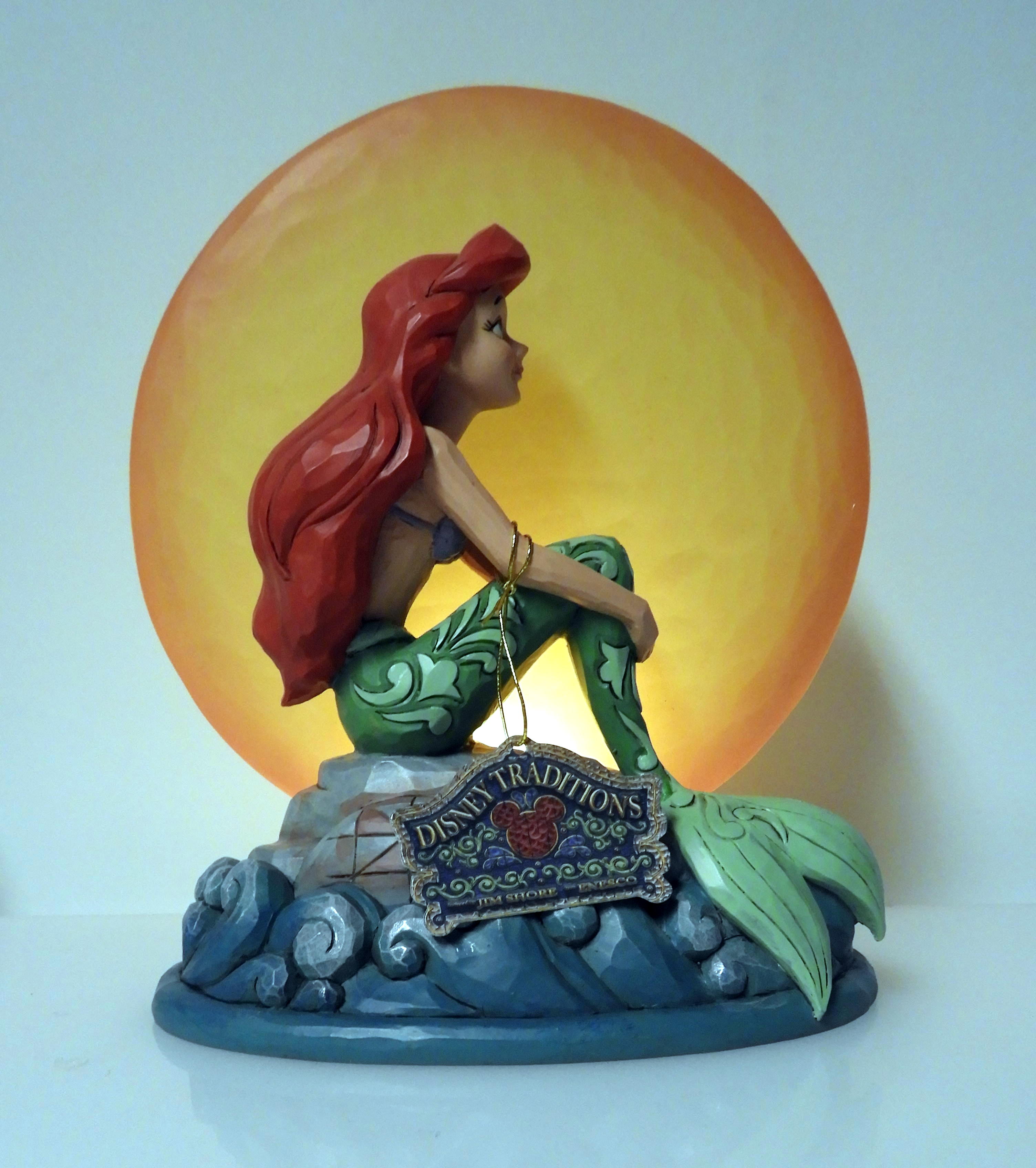 Ariel With liht up moon, Ariel av Jim Shore - Domestic Present & JanKer ...