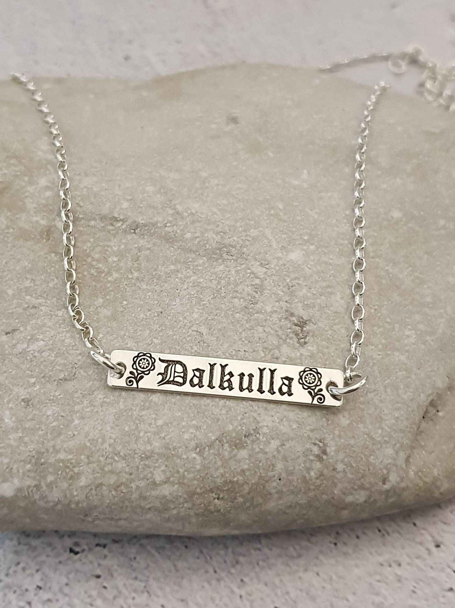 Halsband "Dalkulla" Sterling silver - VeraS Design Smycken | Unika ...