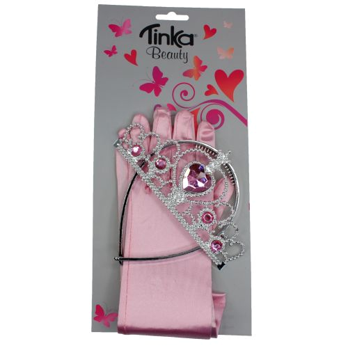 Prinsesset Tiara & Handskar - Tinka - Toysforever