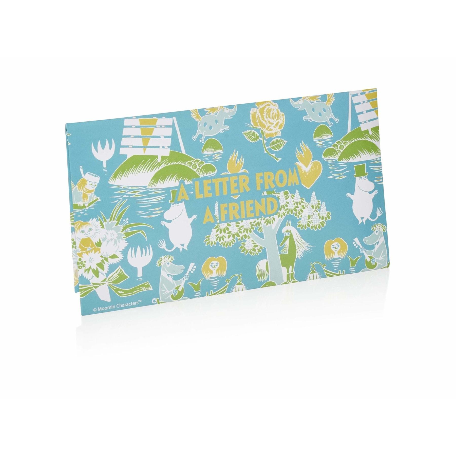 Mumin A Letter from a Friend - Kuvert med tepåsar - Tekungen.se