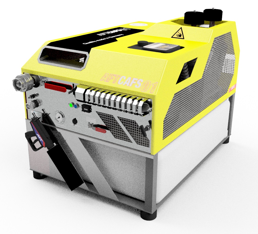 CAFS system kompakt, AFT - MPM CAFS med 400 eller 650 l vanntank - BRANNpartner AS