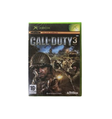 Call of duty 3 - Xbox - gameretro.se