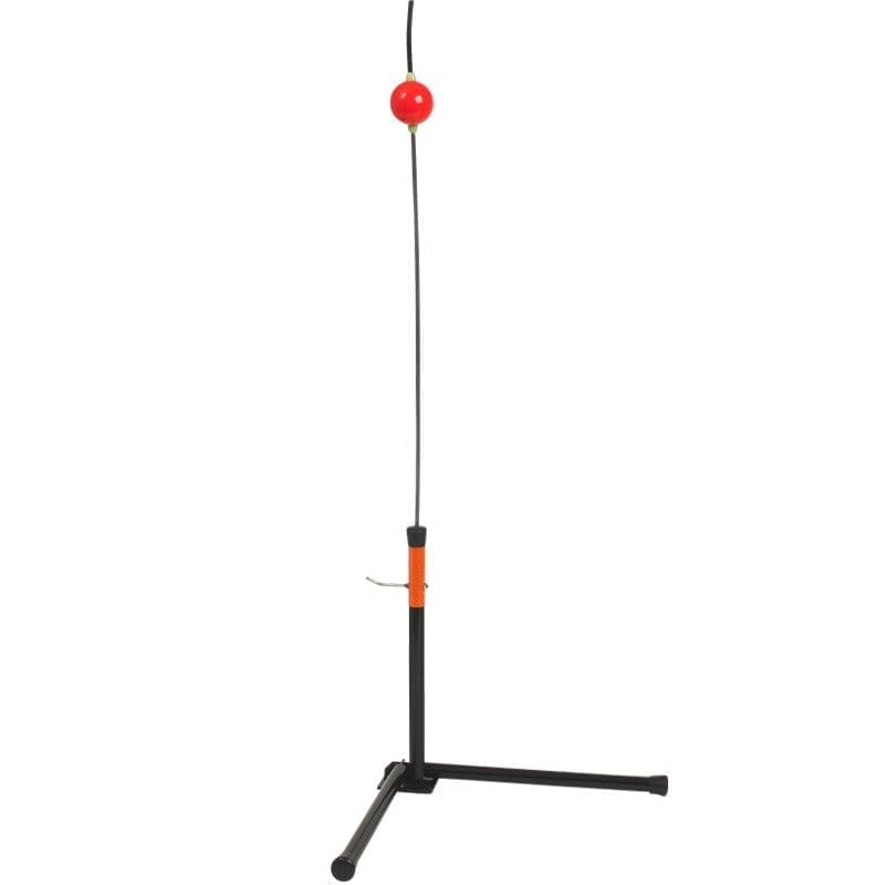 Ice Fishing rod rack with pike flag indicator and bell - Pike Ice Fishing