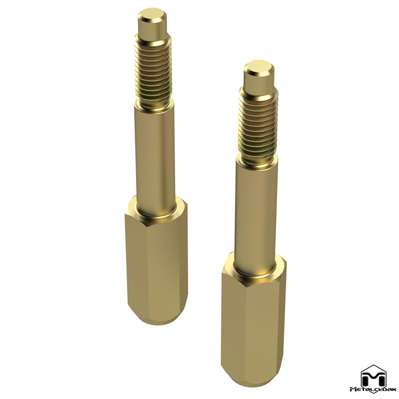 METALCLOAK Stock Shock Extension Kit, Front - JK & JKU - Falken Offroad