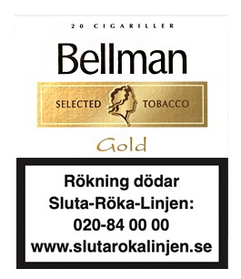 Bellman Gold Cigariller Limpa 5x20p - www.puros.se