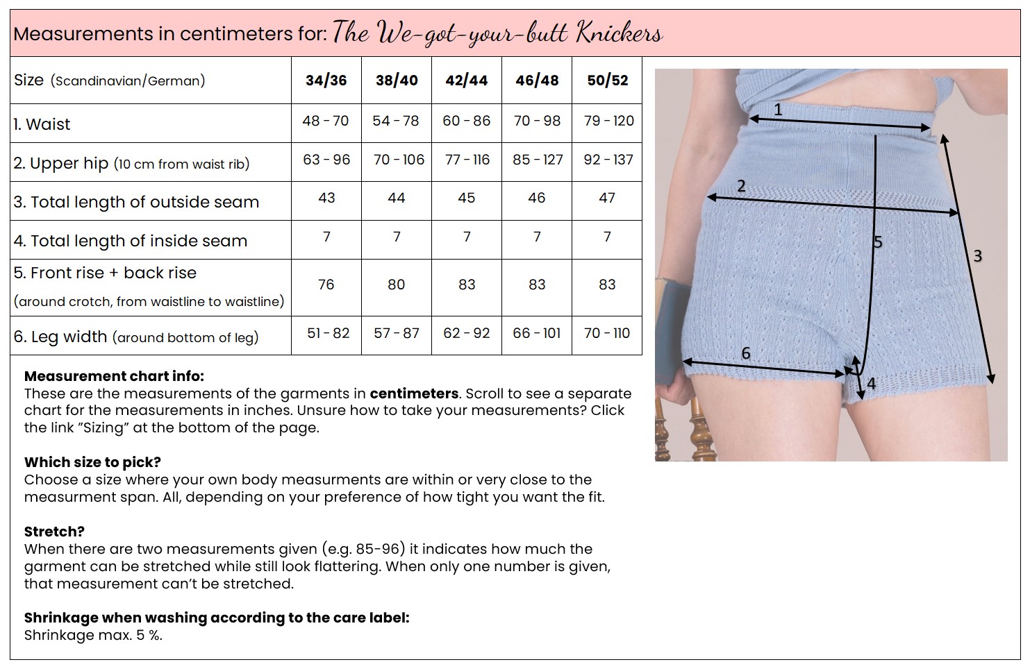 The We-got-your-butt Knickers - Emmy Design