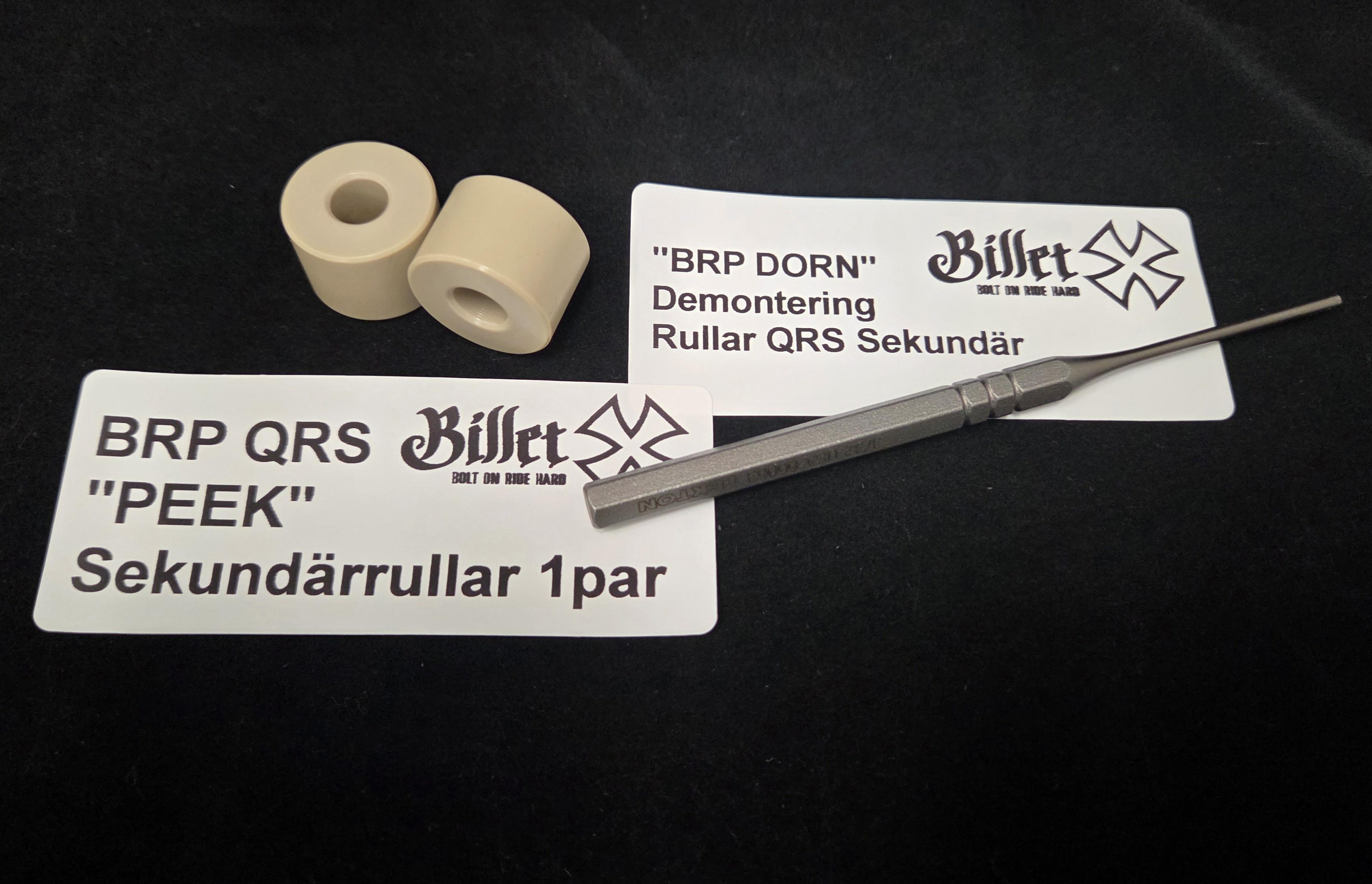 "PEEK" BRP QRS ROLLER KIT - USA, Billet X - Bolt On Ride Hard