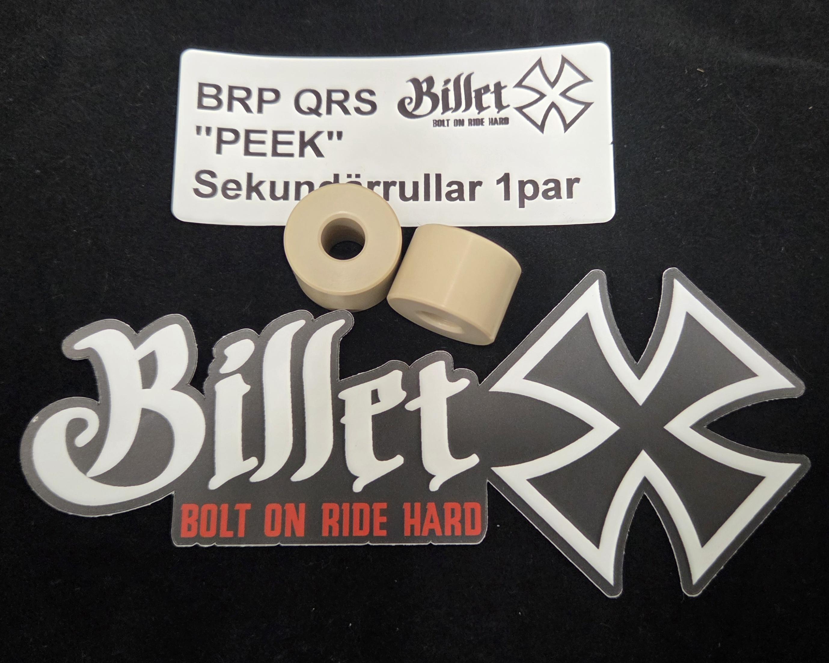 "PEEK" BRP QRS ROLLER KIT - USA, Billet X - Bolt On Ride Hard