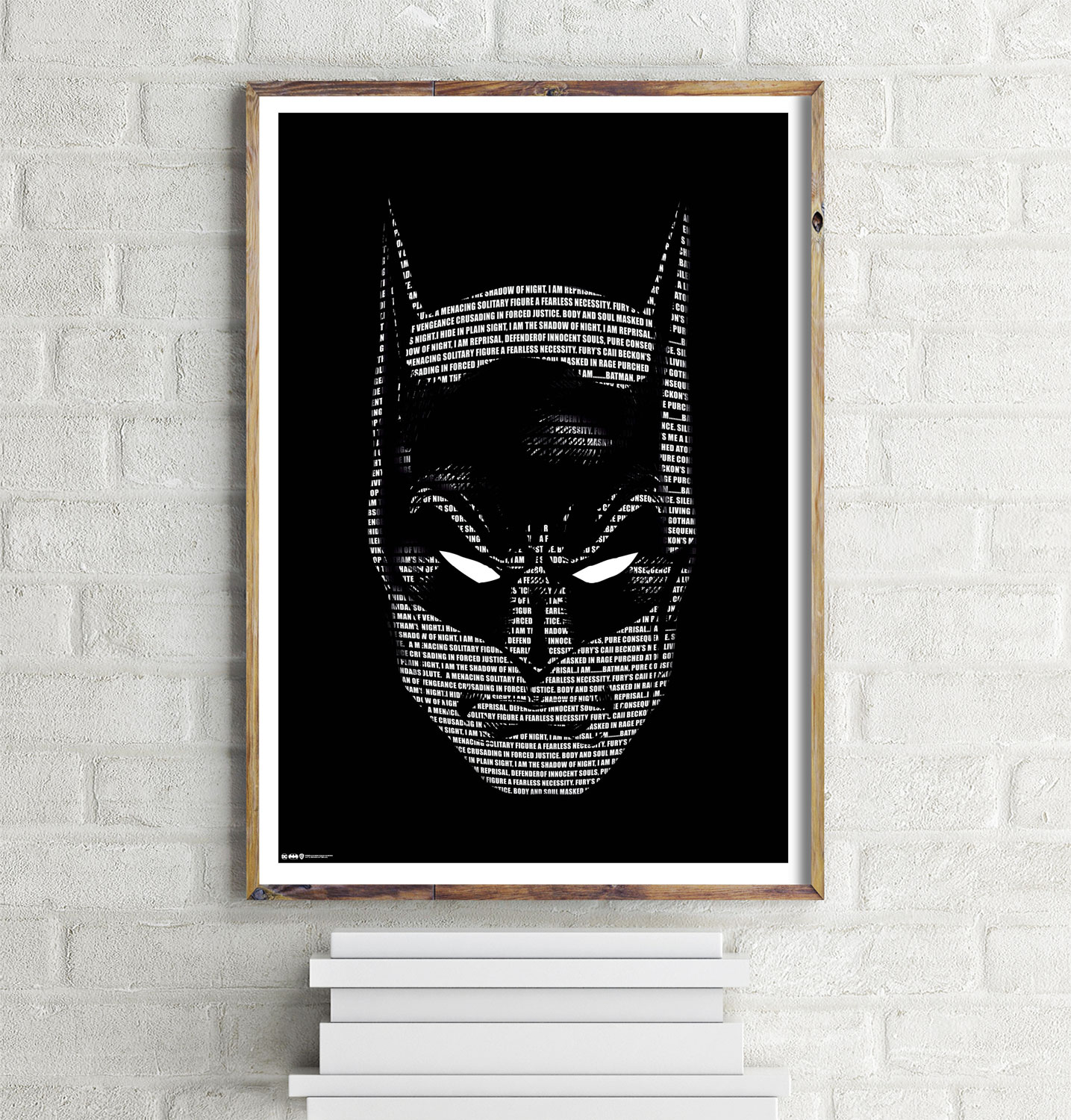 Batman Words Poster - JustPosters