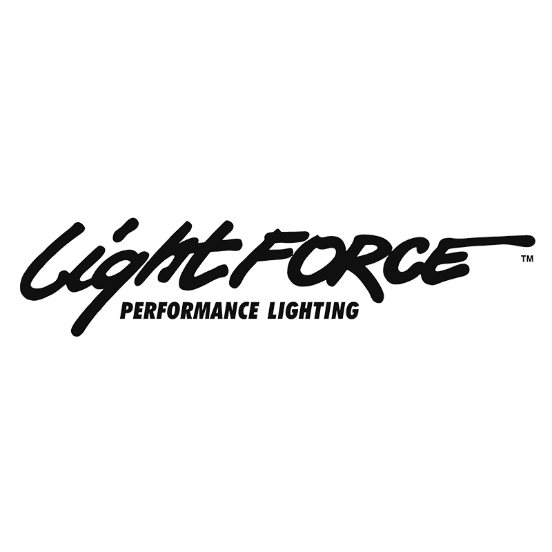 Lightforce decal logo to highbeam lights Waterslide decals (white) 6 ...