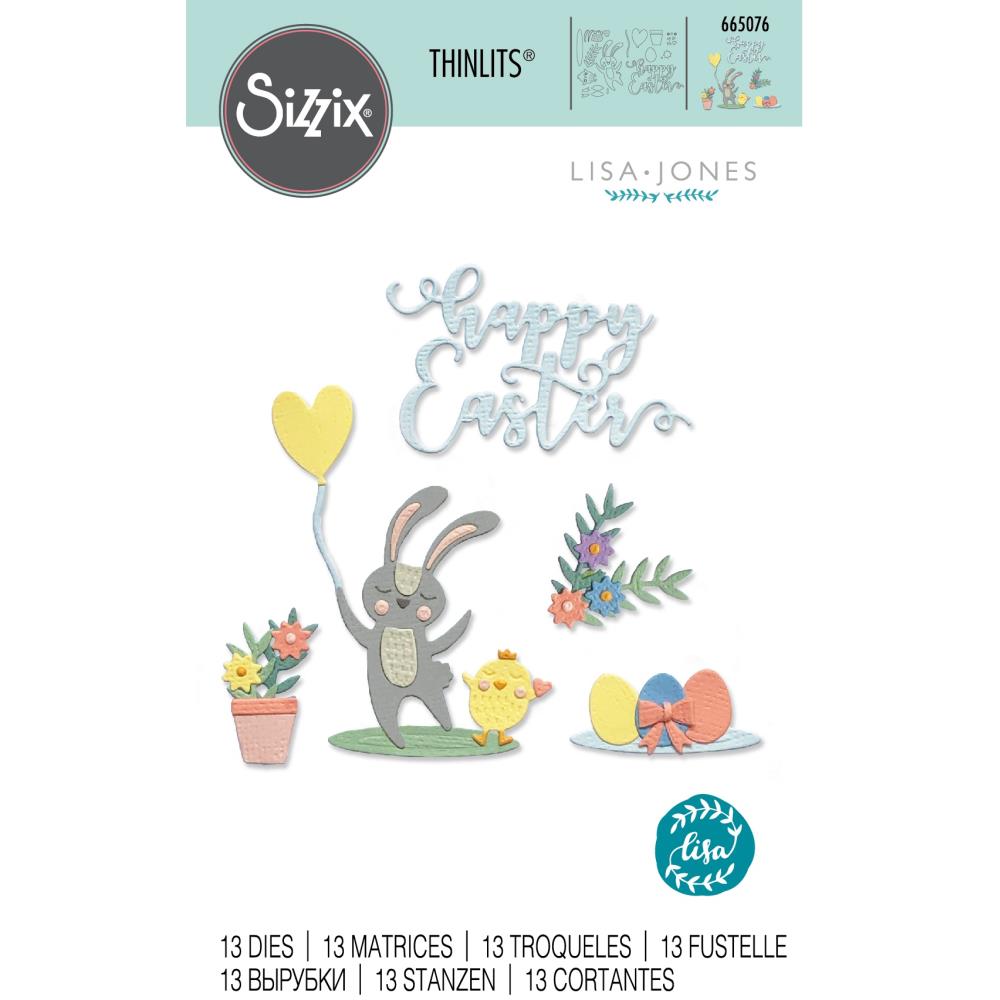 Sizzix - Dies Thinlits - Easter Icons - Maries Skaparhörna
