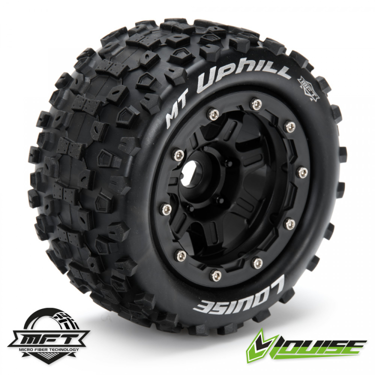 Louise L-T3330SB MT-UPHILL Tires with MFT for Traxxas MAXX - Robbis ...
