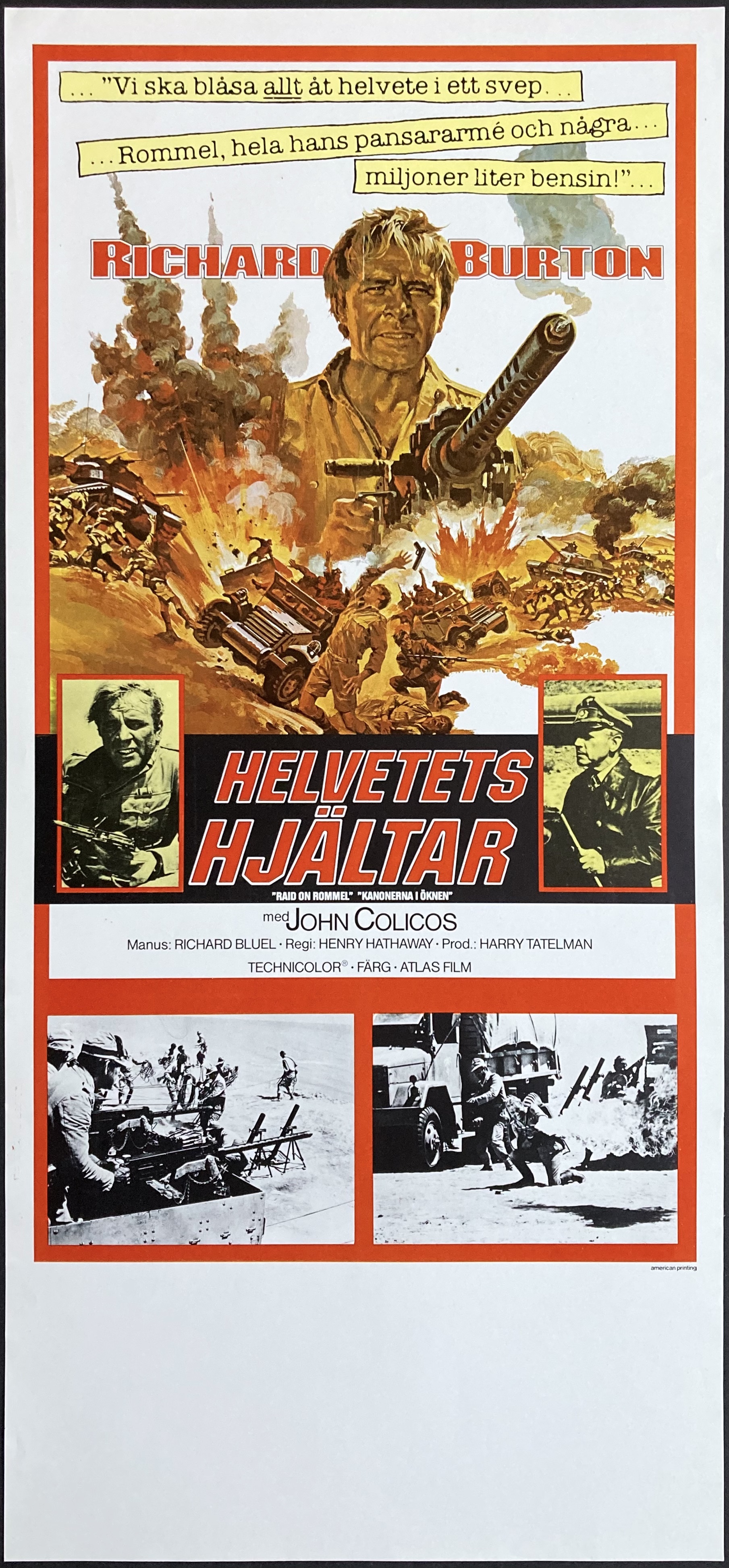 Nostalgipalatset - RAID ON ROMMEL (1971)