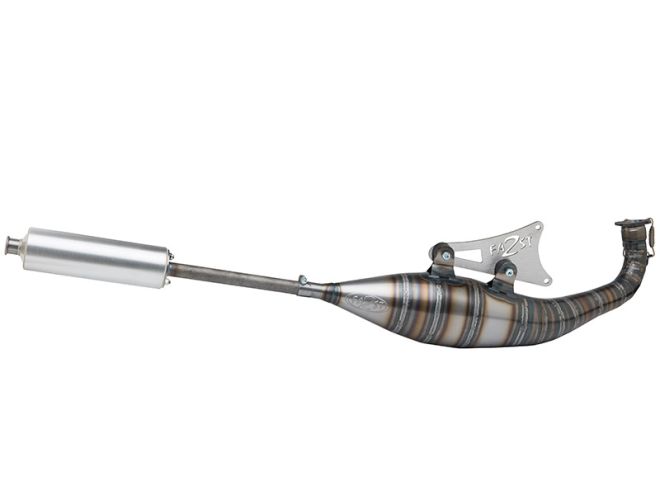 Exhaust 2Fast 100cc - Minarelli Drag - Mopedrenovering