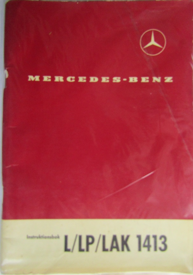 www.hortlund.se - 1965 Mercedes-Benz L/LP/LAK 1413 Instruktionsbok