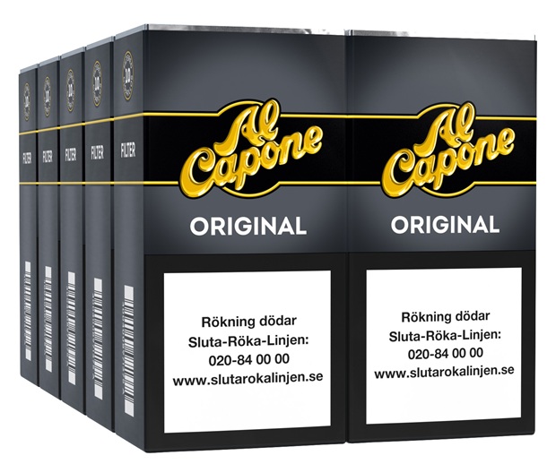 Al Capone Original Filter Cigariller Limpa 10x10p - www.piptobak.se