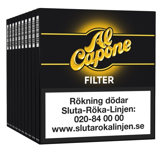 Al Capone Filter Cigariller Limpa 10x10p - www.puros.se