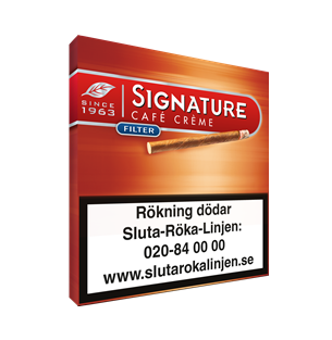 Signature Red Filter Cigariller Limpa 10x10p - www.puros.se
