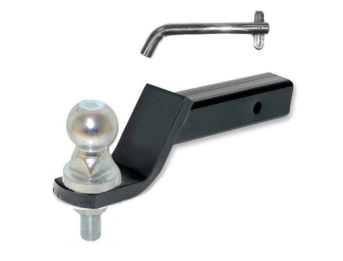 Dragkrok 2" balk med 50mm kula & sprint 100mm drop - Go Offroad