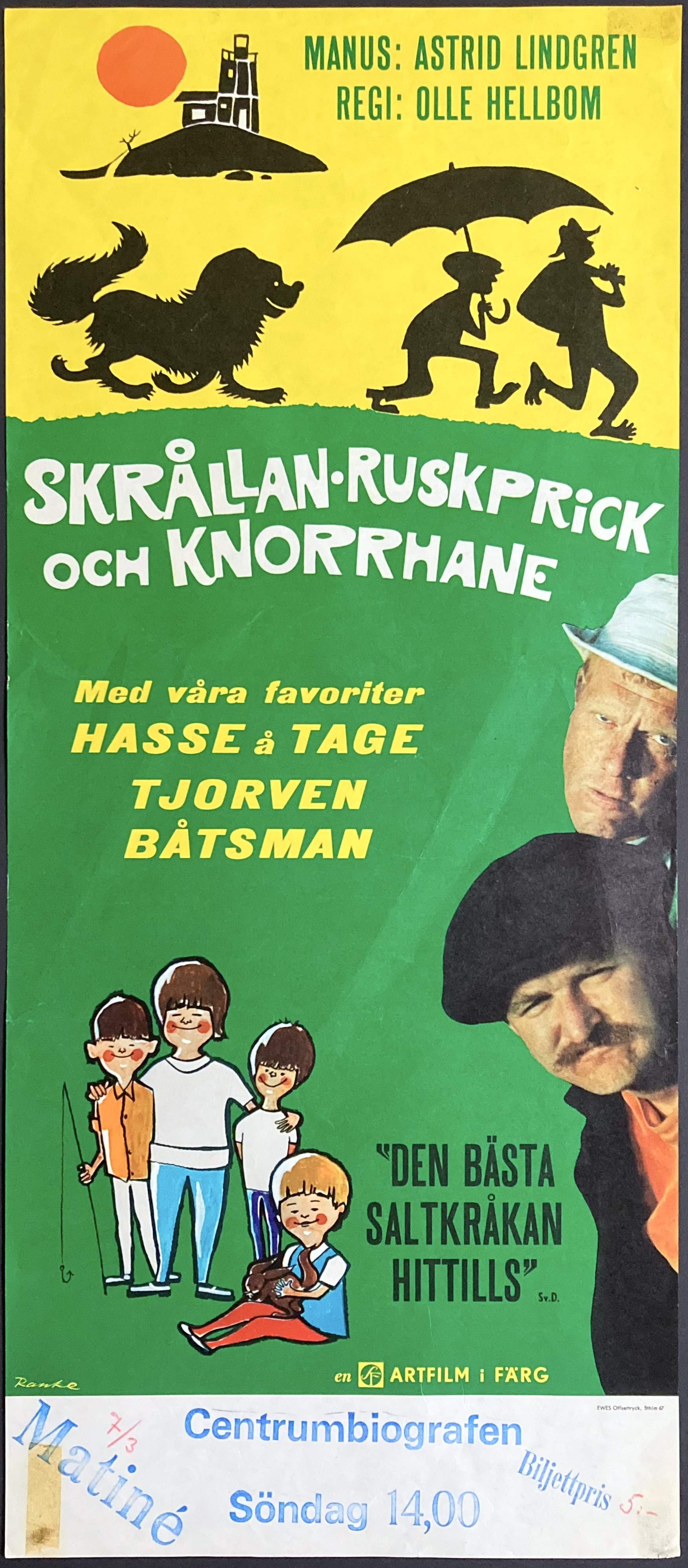 Nostalgipalatset - SKRÅLLAN, RUSKPRICK OCH KNORRHANE (1967)