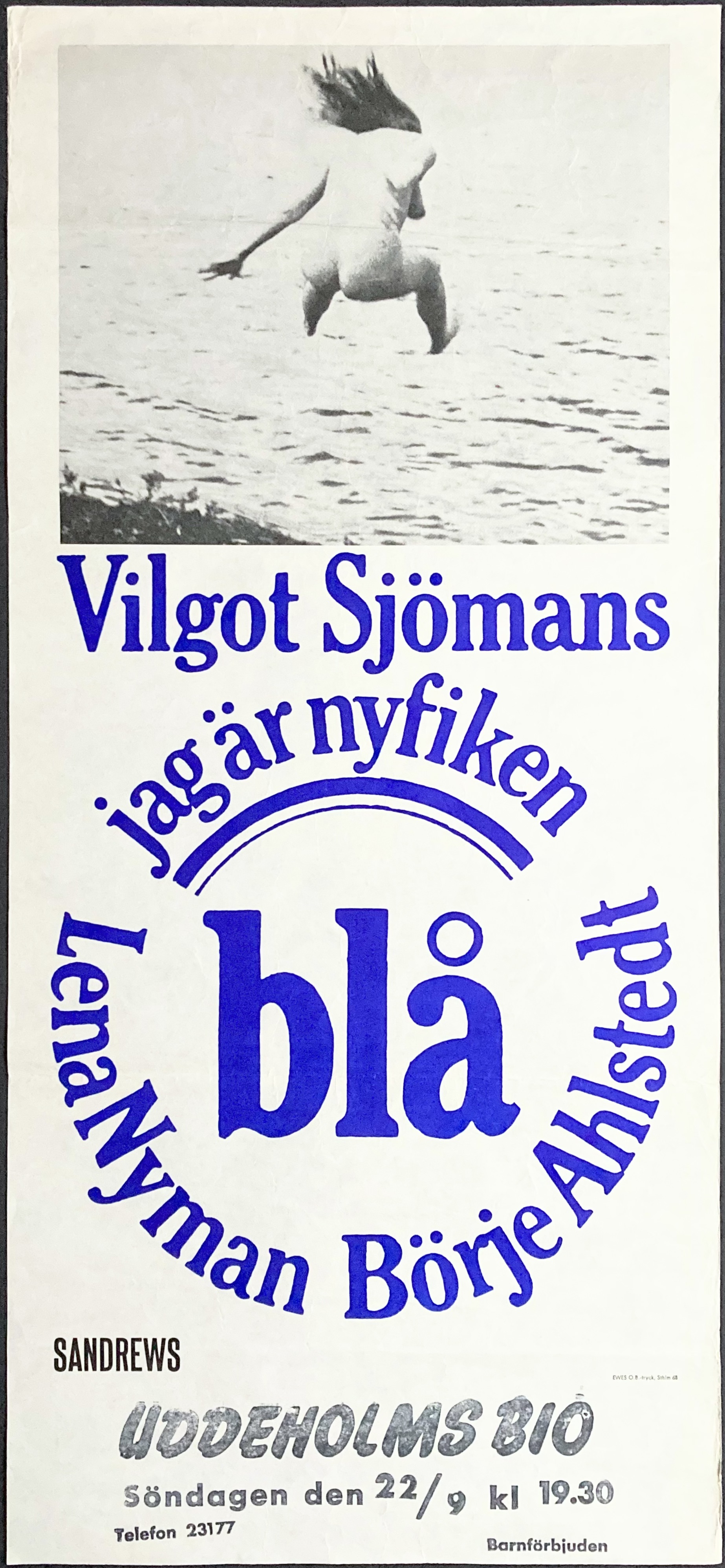 Nostalgipalatset - I AM CURIOUS (BLUE) (1968)