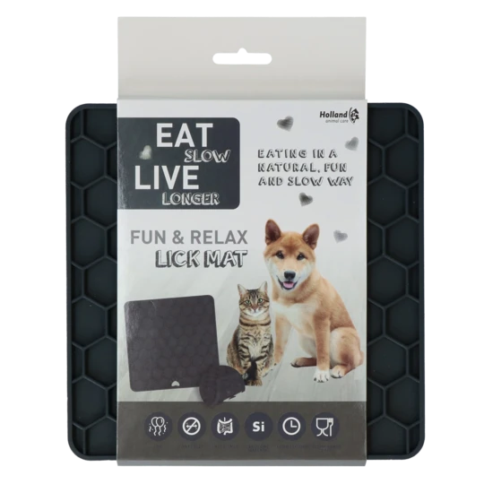 Eat Slow Live Longer Fun & Relax Lick Mat - Doggie-Zen