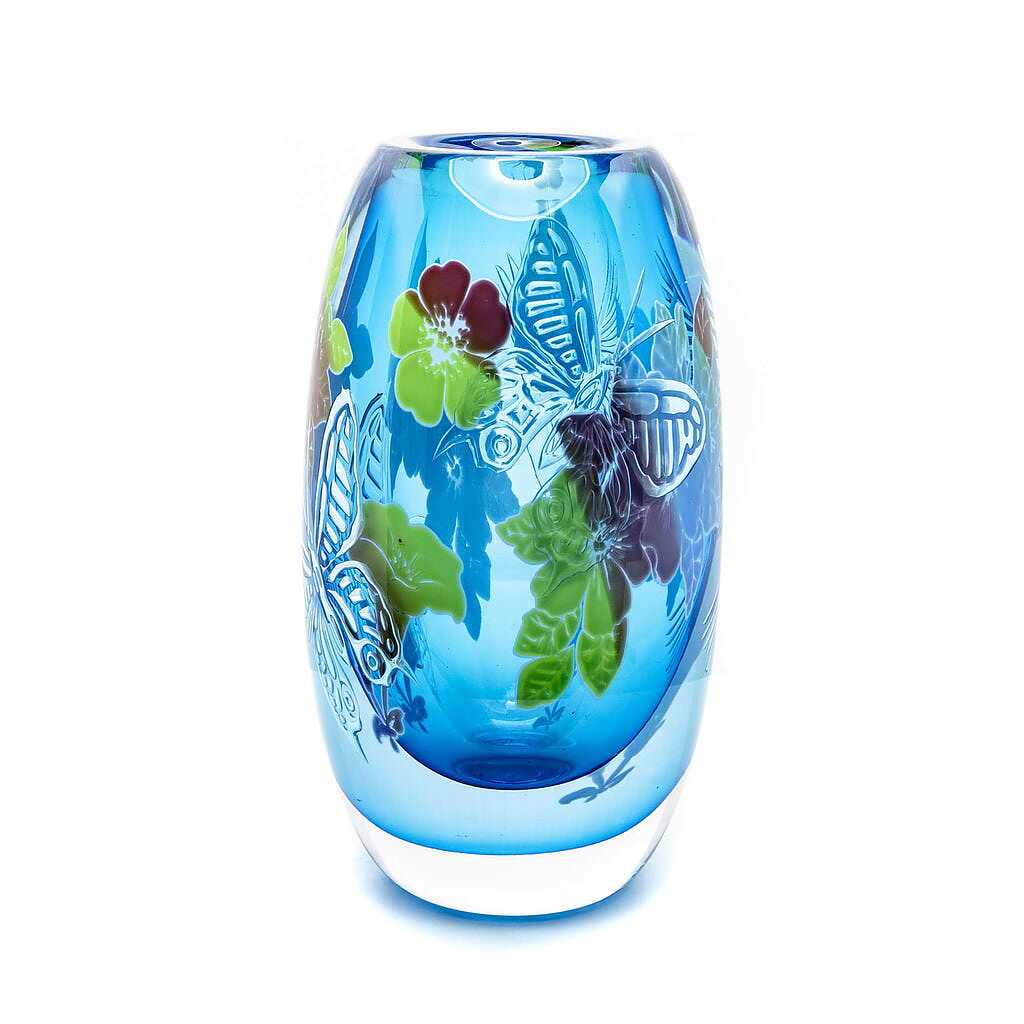 Unikat Konstglas - Sweden Crystal Micke Johan & M Kenlind