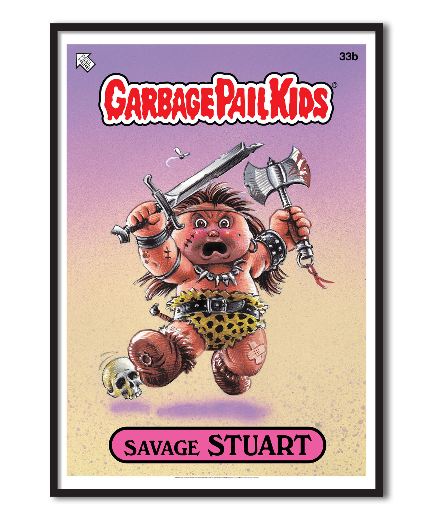Garbage Pail Kids - Savage Stuart Poster - JustPosters
