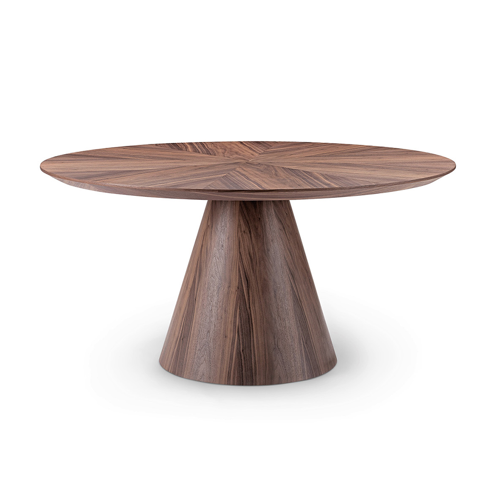 Runt matbord valnöt 150 cm - Schangtil Design