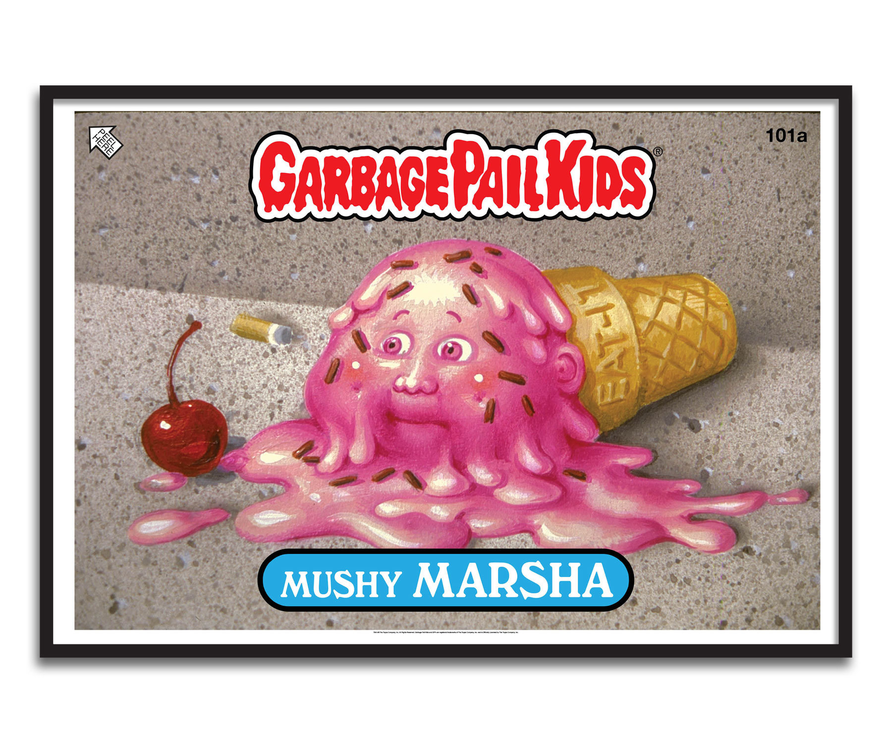 Garbage Pail Kids - Mushy Marsha Poster - JustPosters