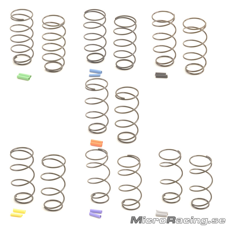 CORE RC - High Response Spring Set, Medium, 7pairs - MicroRacing