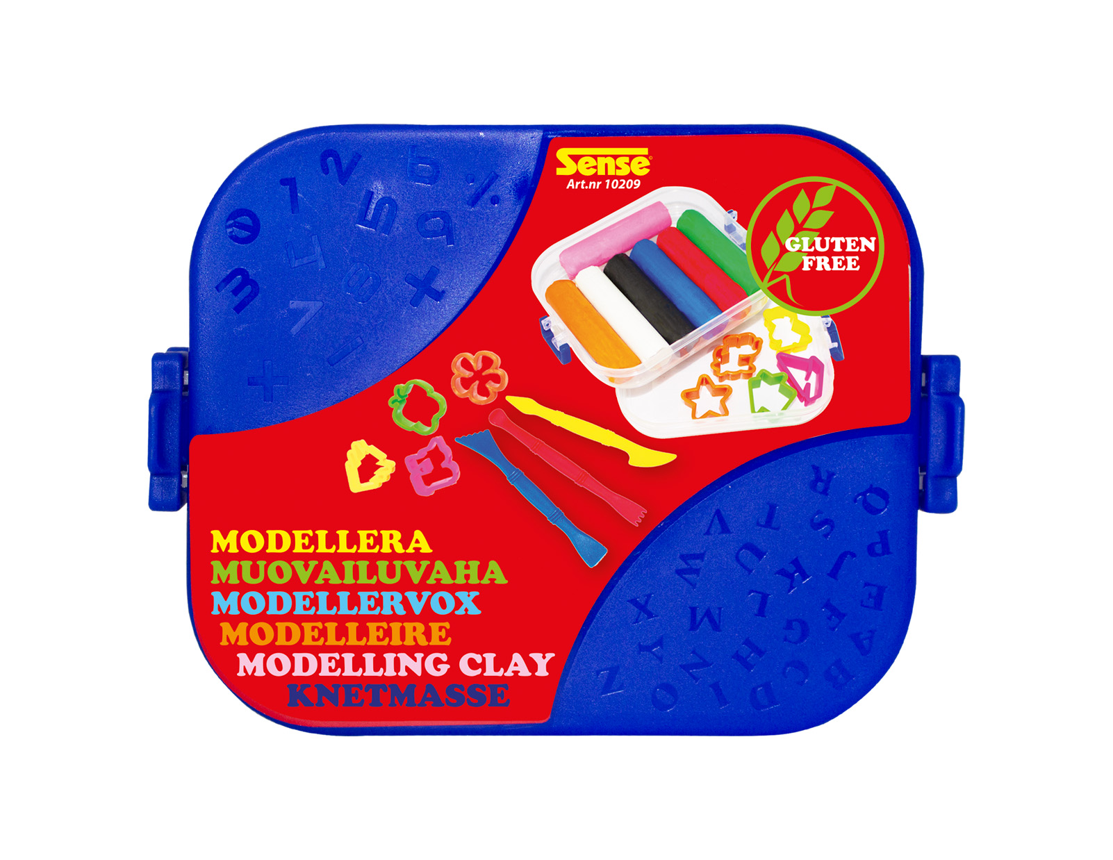 Sense Lera i Box med Formar - Toysforever