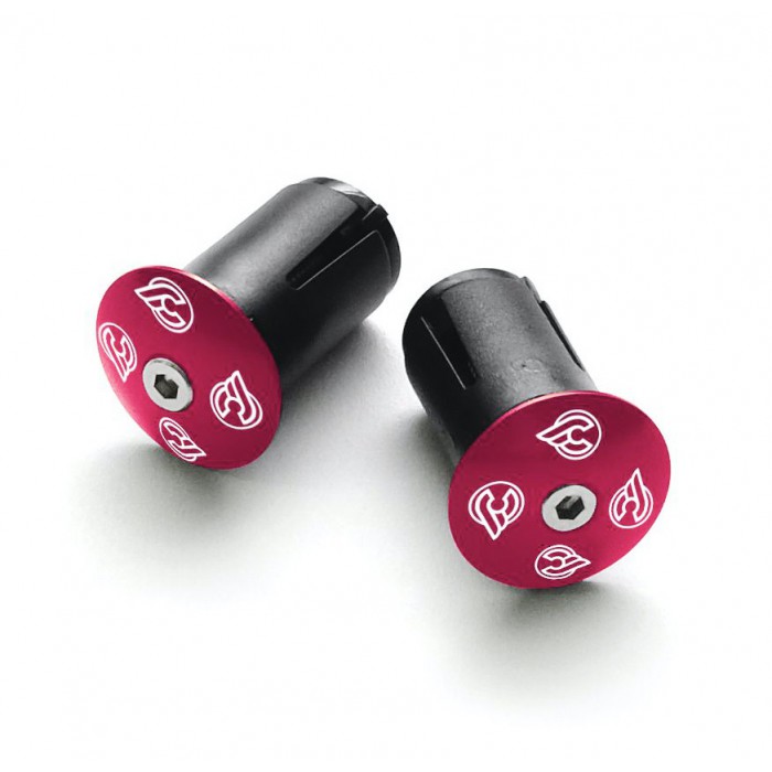 Cinelli End Plugs Red - UrbanBikeWear.com