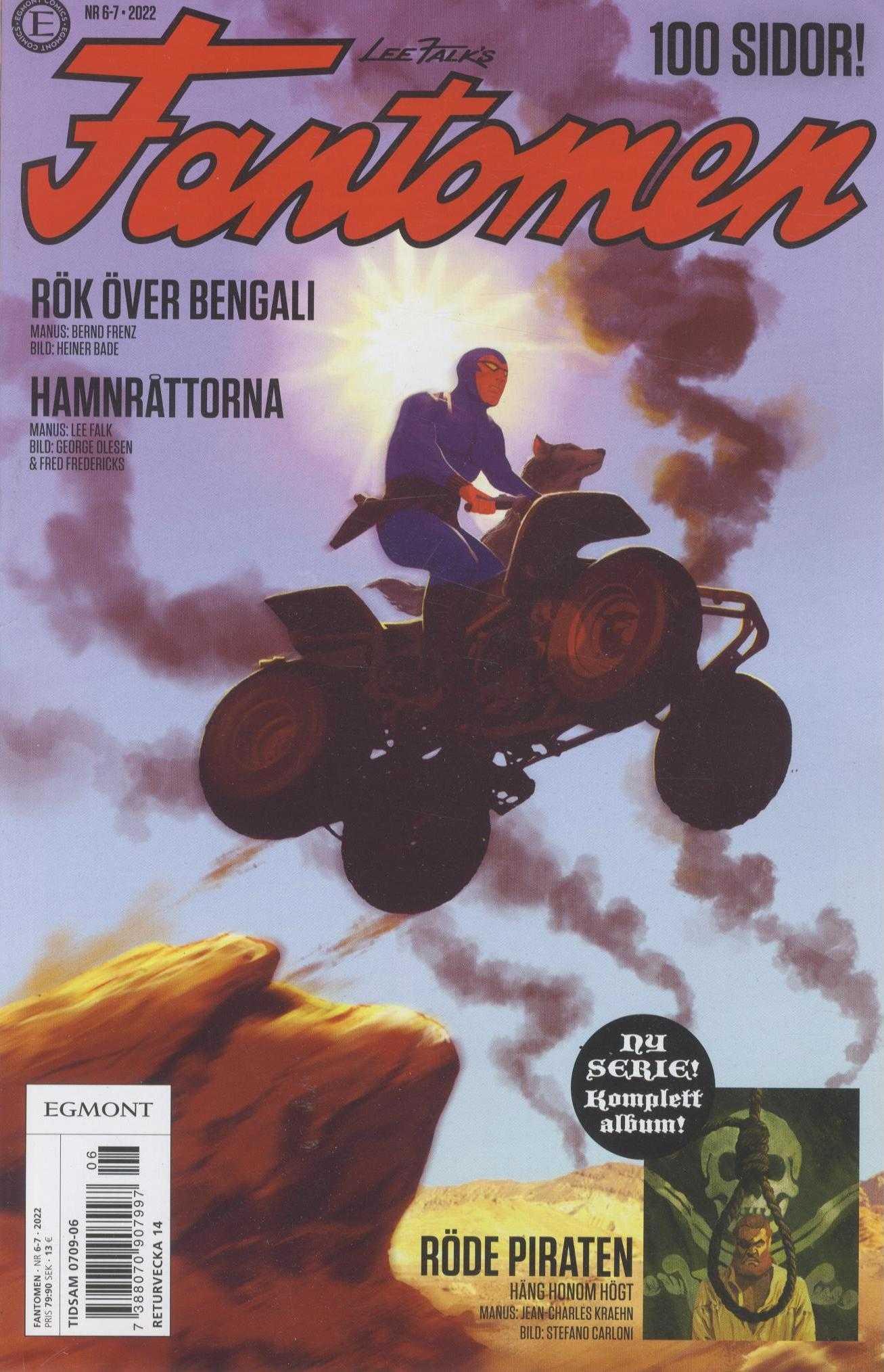 Fantomen 2022 nr 6-7, 100 sidor! - Seriekällaren