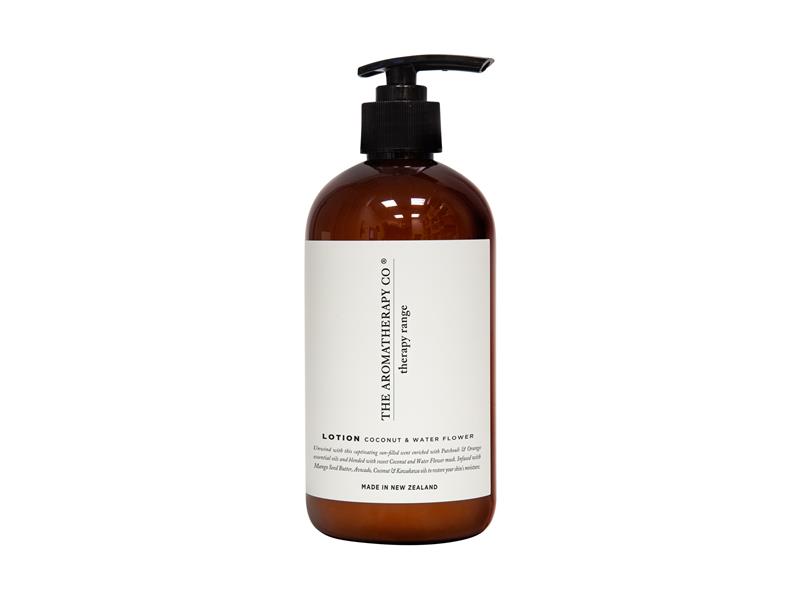 The Aromatherapy Co Unwind - Coconut & Water Flower Lotion - Candleroom ...