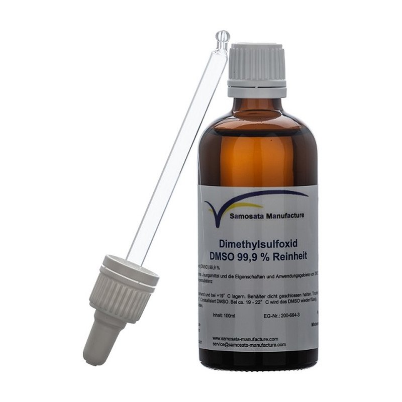 DMSO 99,99% - 100ml - GLASFLASKA - Proteinbutiken.se