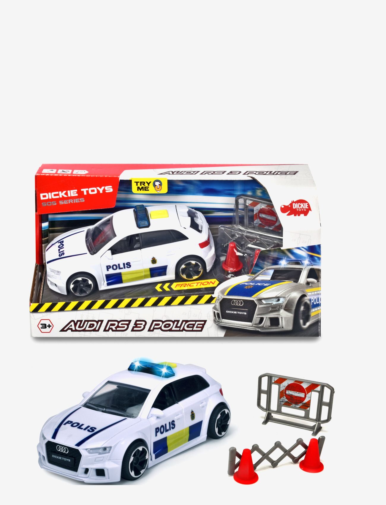 Dicke Toys Audi RS3 Police - Toysforever