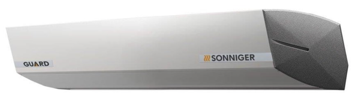 Guard 200E luftridå el-värme 14kW 2.0m - KlimatKoncept Sweden AB