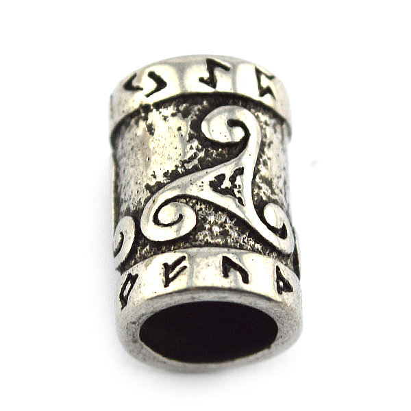 Viking Runor Skäggsmycke. (14x10x7 mm) - Trofeshop.se Tidaholm Sweden