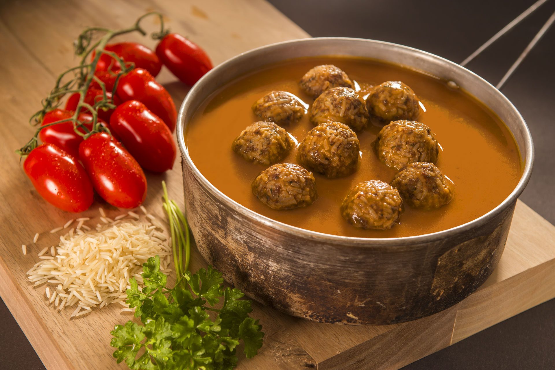 Adventure Menu Meatballs with basmati and tomato sauce | MRE - The ...