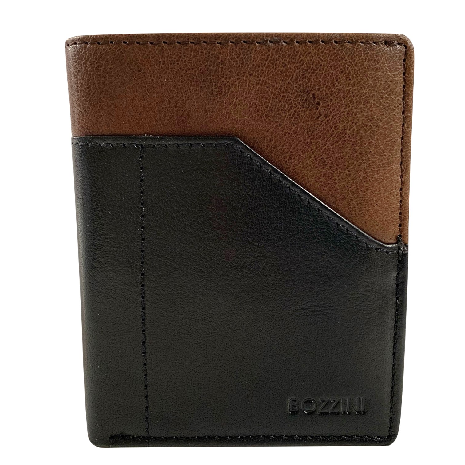 Bozzini Job Plånbok i Skinn Svart - Adriatik Travel Bag