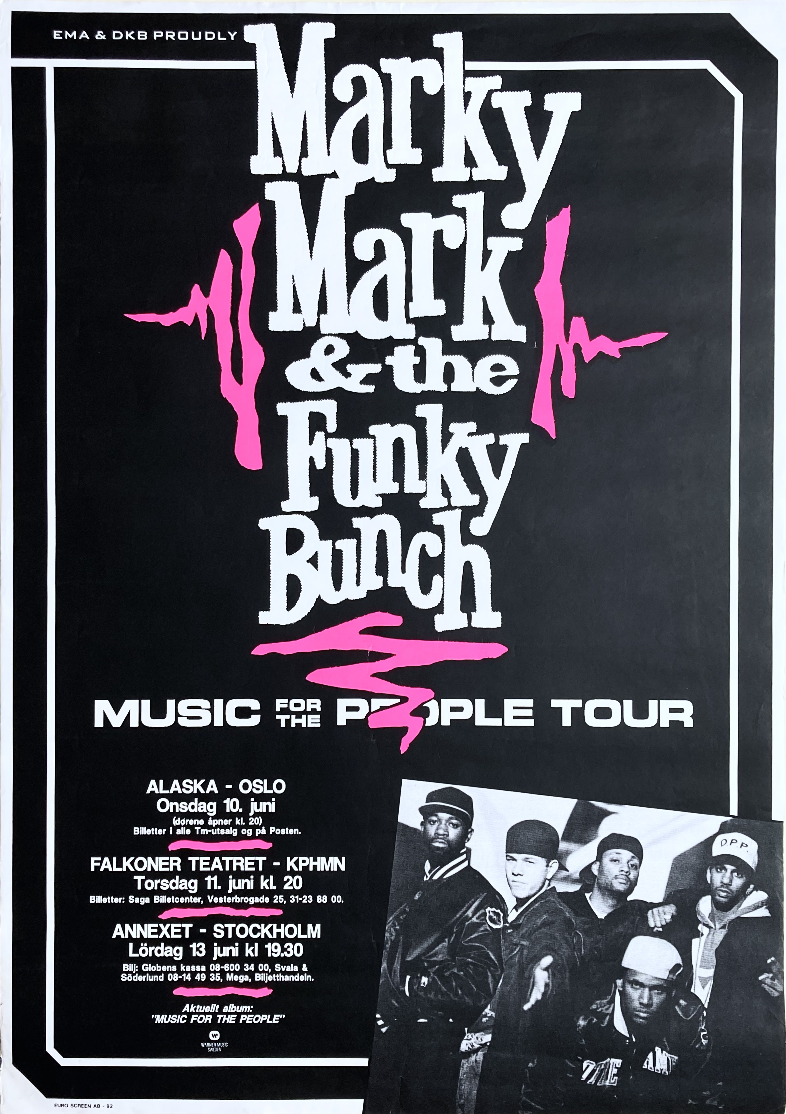 Nostalgipalatset - MARKY MARK & THE FUNKY BUNCH - Scandinavian Tour Jun ...