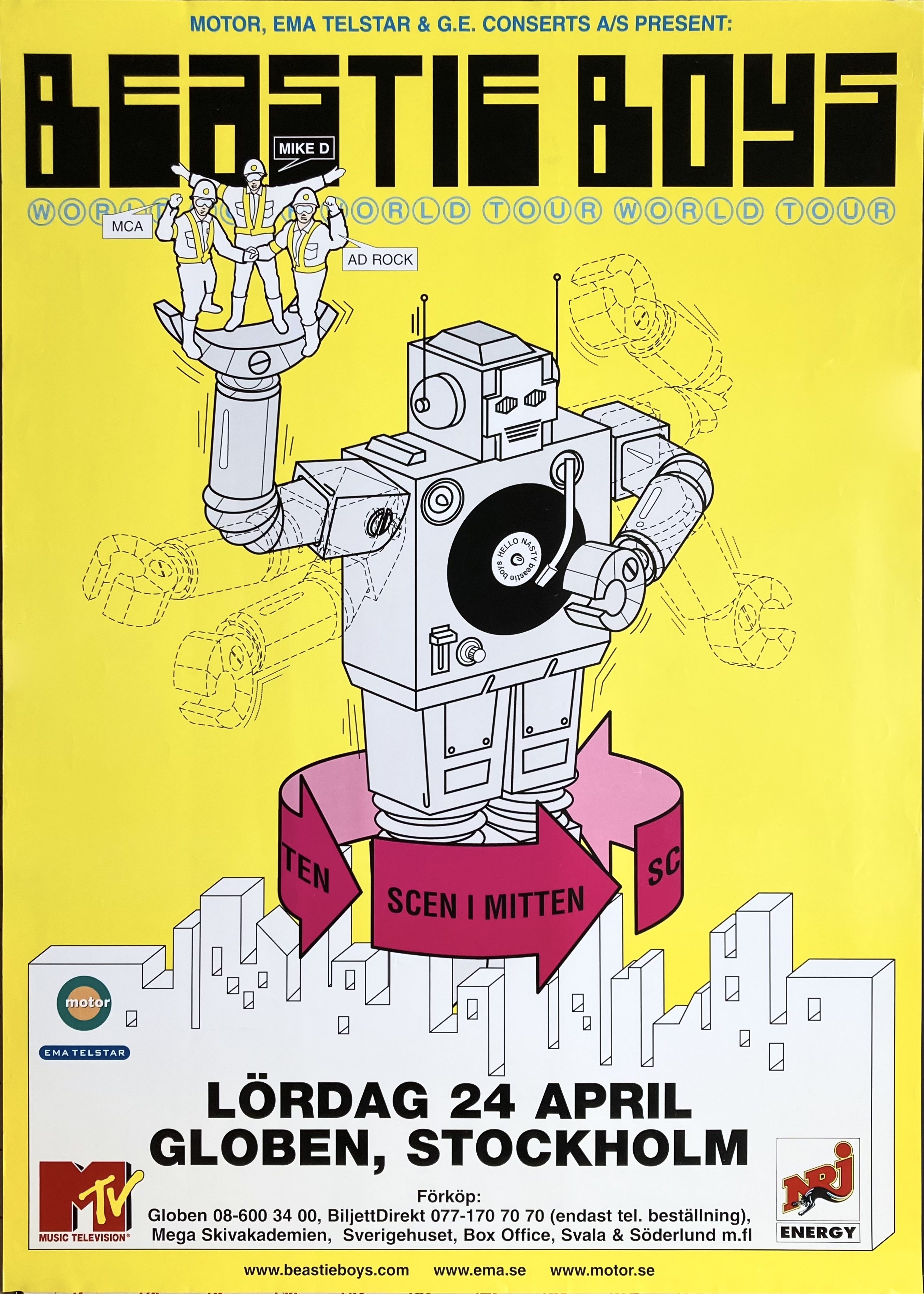 Beastie Boys Poster Beastie Boys Hello Nasty (Deluxe Edition)