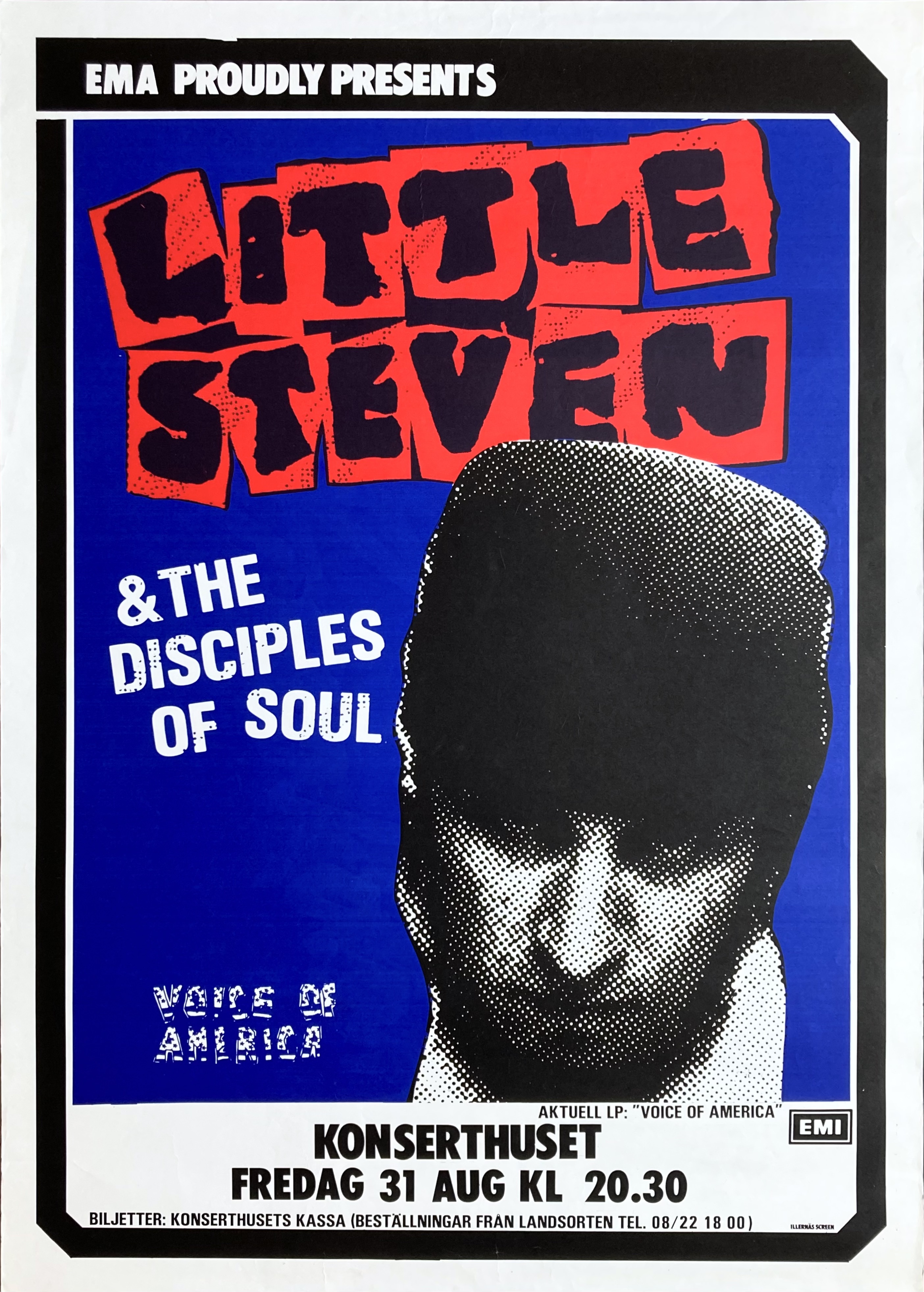 Nostalgipalatset - LITTLE STEVEN & THE DISCIPLES OF SOUL - Stockholm 31 ...
