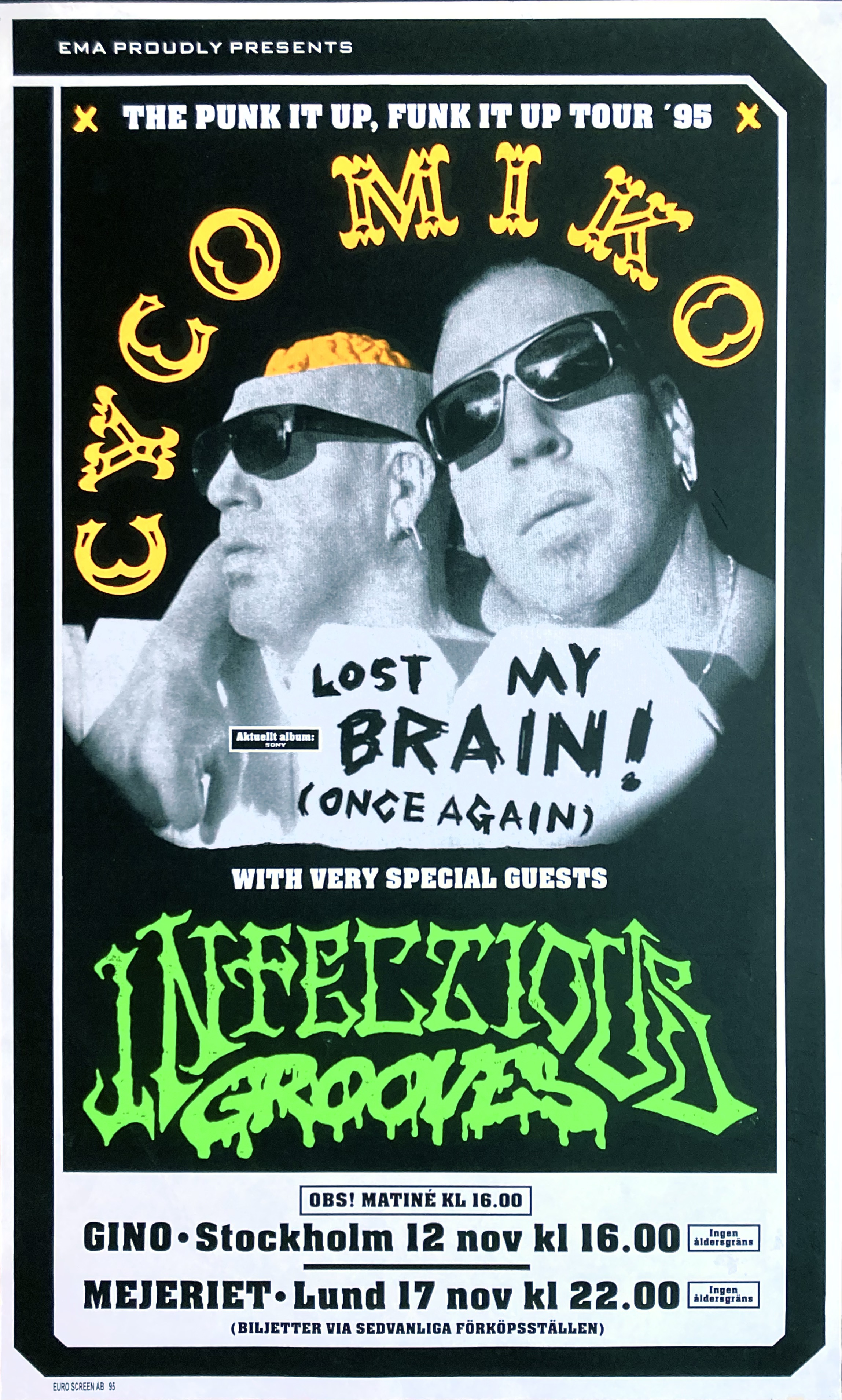 Nostalgipalatset - CYCO MIKO - Stockholm + Lund 12+17 Nov Concert ...