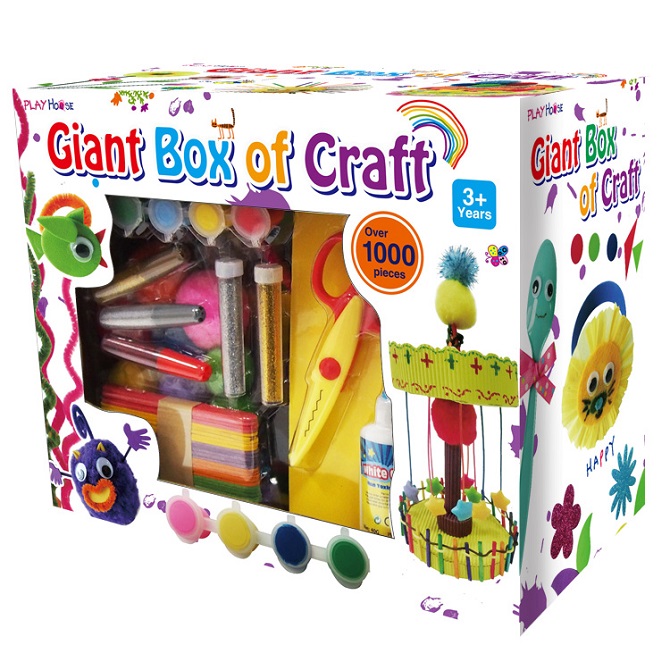 Giant box of crafts, pyssellåda - Robbis Hobby Shop