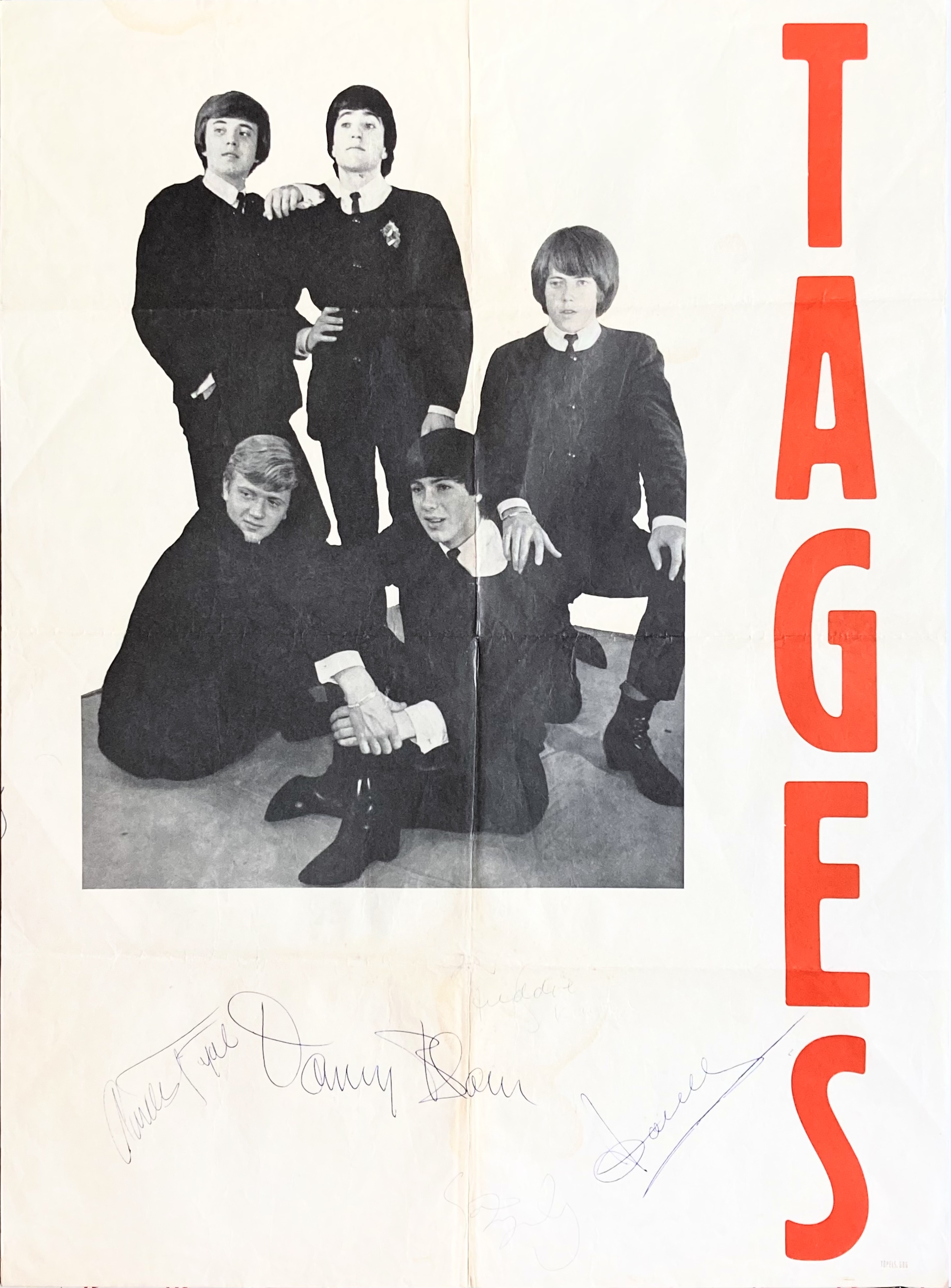 Nostalgipalatset - TAGES - Swedish / Scandinavian TOUR poster (1965 ...